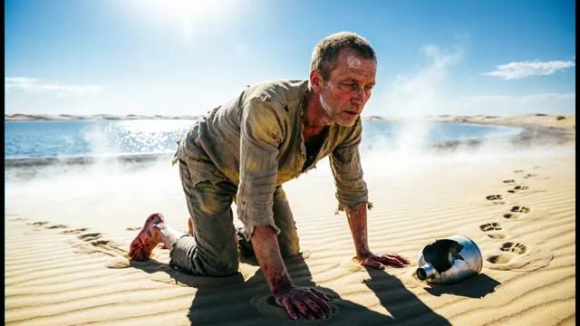 Смерть в пустыне -  Блюз, ремейк моей старой песни, AI Suno