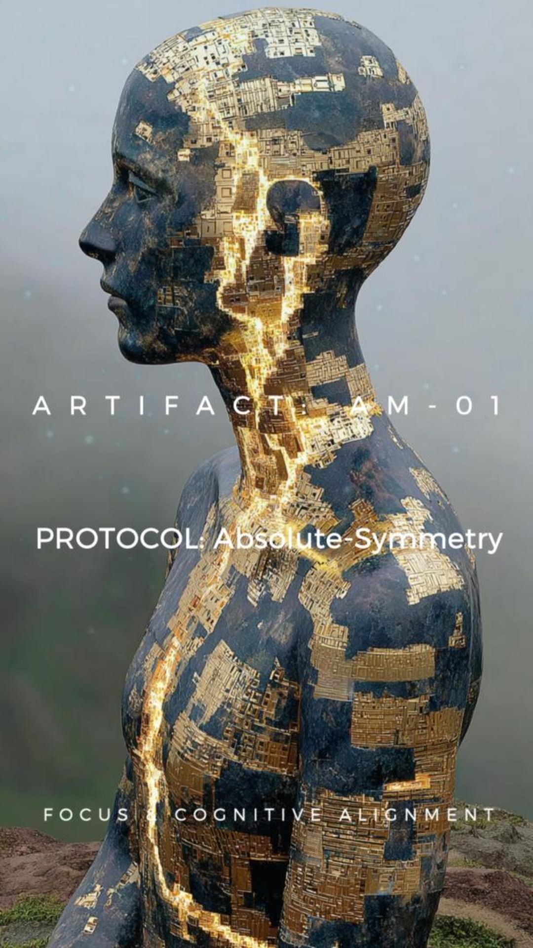 Absolute Symmetry — 8K Ambient Experience [AM-01] #Shorts #scifiambientmusic #scifiambient