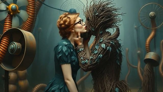 SECRET GARDEN (A STORY OF LOVE, DREAMS AND TECHNOLOGY) - ORIGINAL NEOCLASSICAL MUSIC & AI VIDEO-(108