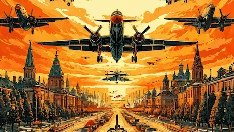 Время героев. С днём защитника отечества. Красивая музыкальная открытка.