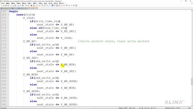FPGA ZYNQ Video Tutorial - AX7010 AX7020 Tutorial - FPGA Experiment 16_HDMI Clock Display Experiment