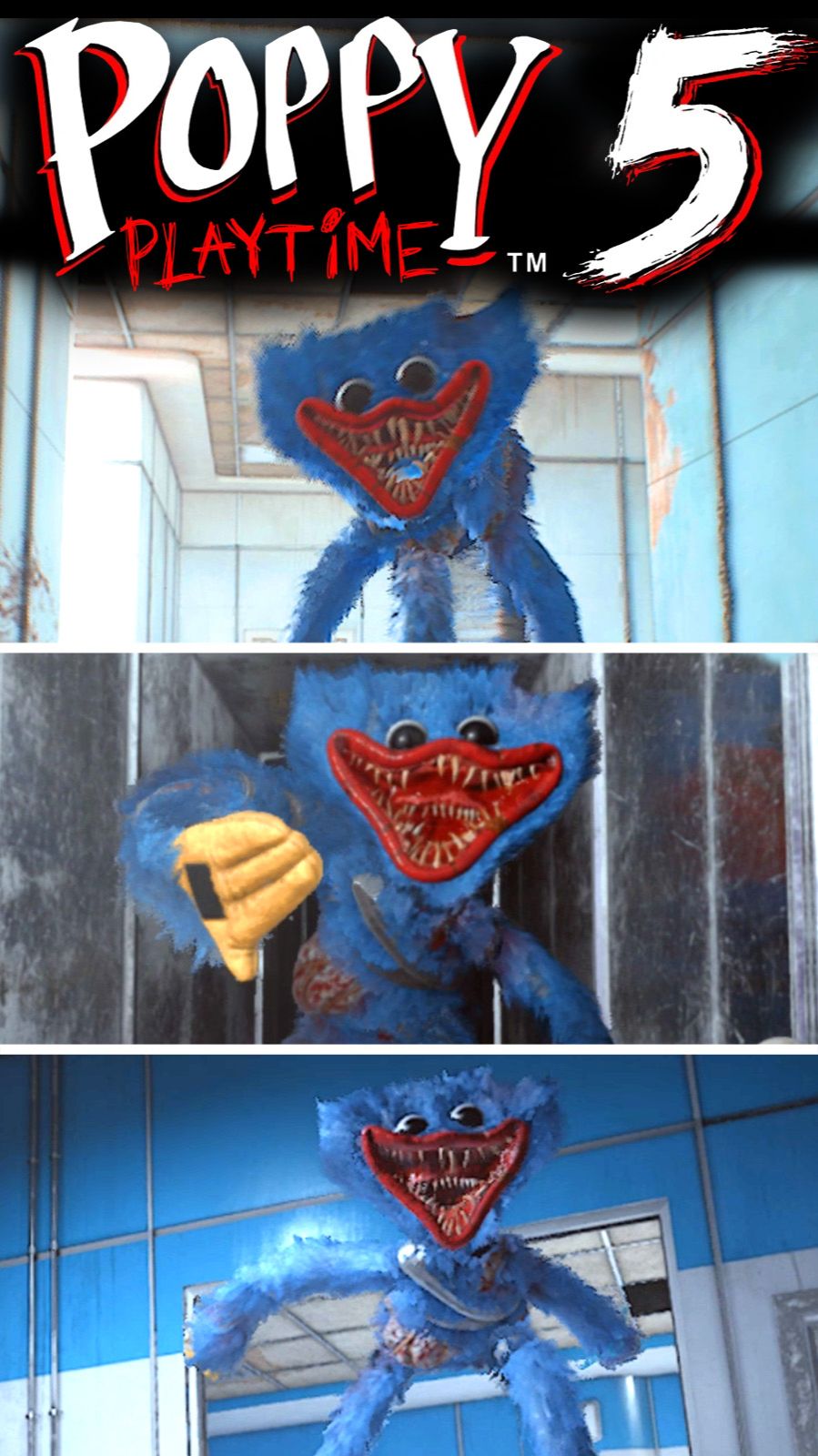 ВСЕ ВСТРЕЧИ С ХАГИ ВАГИ В ПОППИ ПЛЕЙТАЙМ 5 ГЛАВА ( Poppy Playtime 5 Chapter ) #ПоппиПлейтайм5глава