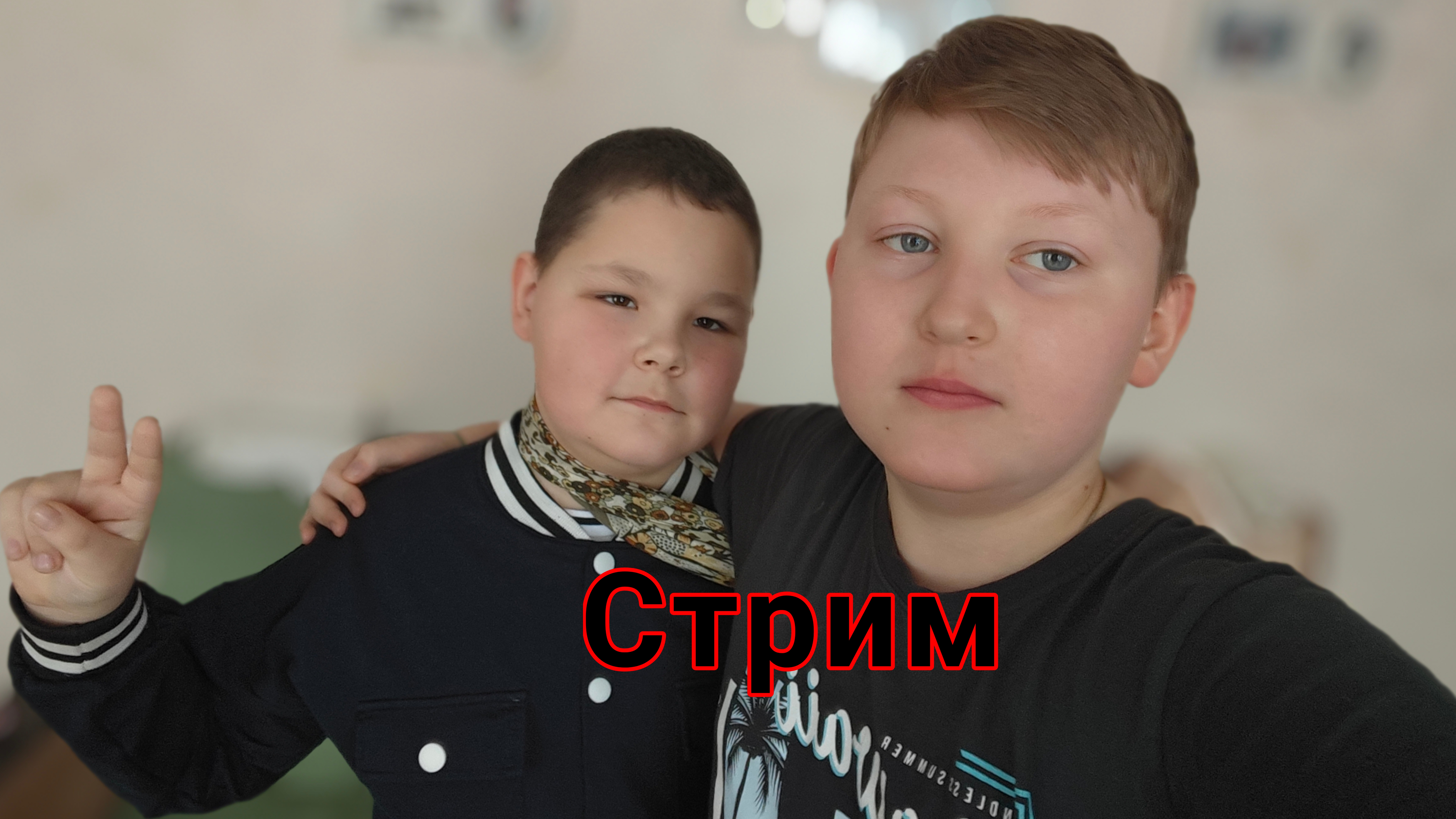 Стрим с братом