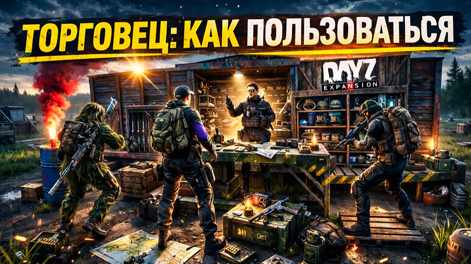 ТОРГОВЕЦ КАК ПОЛЬЗОВАТЬСЯ DAYZ EXPANSION СОВЕТЫ ДЛЯ НОВИЧКОВ