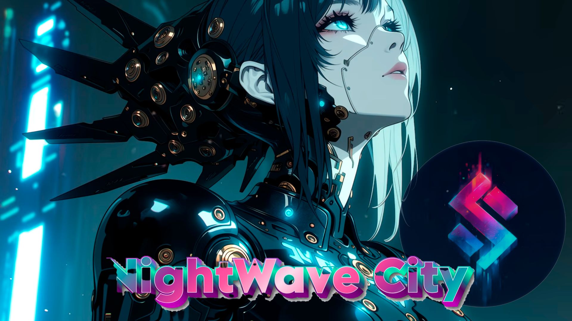 🍒🌌1997 Singularity Bloom|| Cyberpunk,Synthwave_NIGHTWAVE CITY_22-02-2026
