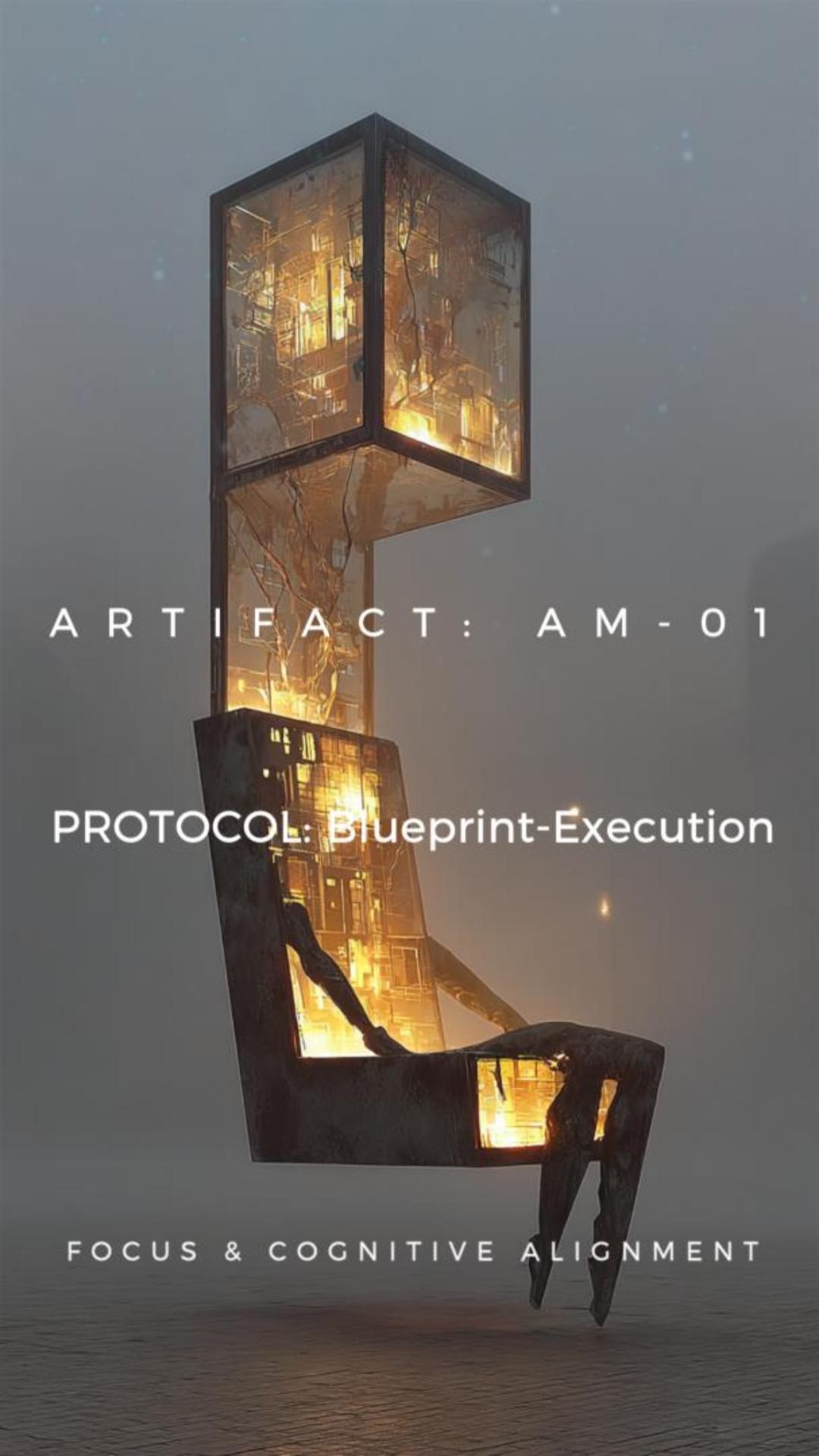 Blueprint Execution — 8K Ambient Experience [AM-01] #Shorts #scifiambientmusic #scifiambient