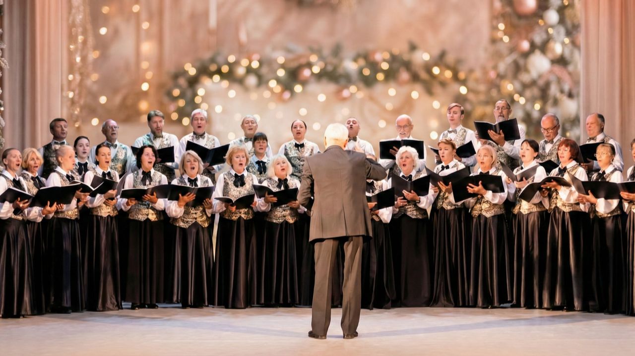 Рождественский концерт. Народный коллектив "Севастопольский камерный хор". Фестиваль "Арт Звезда"