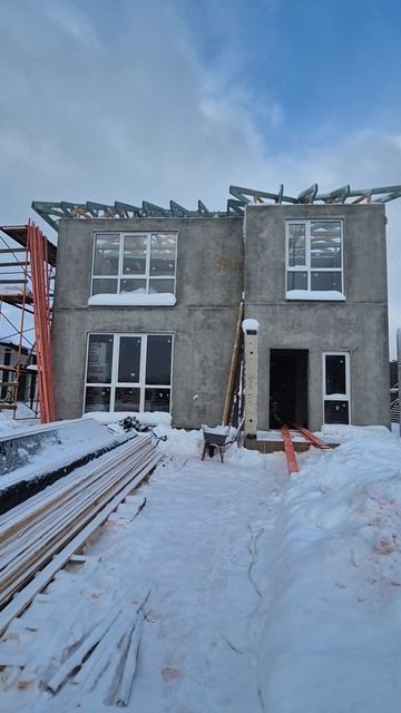 Установка кровли в доме