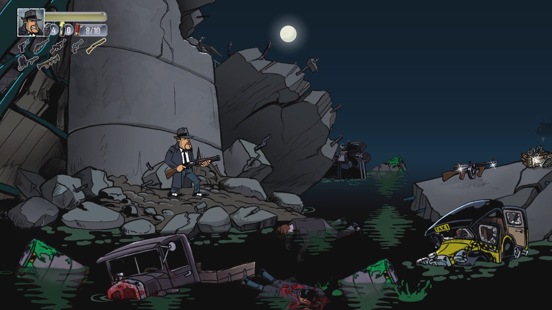 3. Guns, Gore & Cannoli. Френки! Вот ты сволочь.