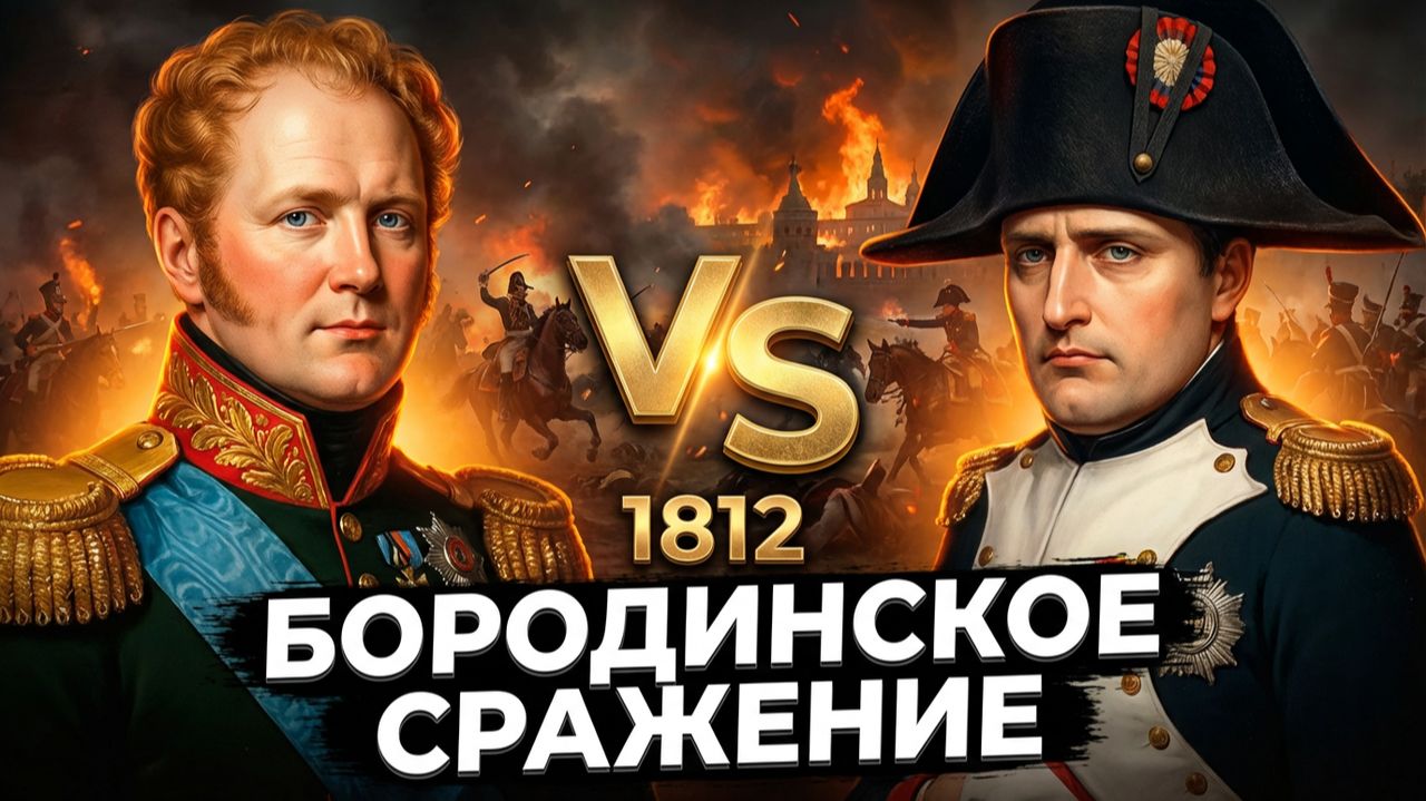 Бородинское сражение 1812 год.