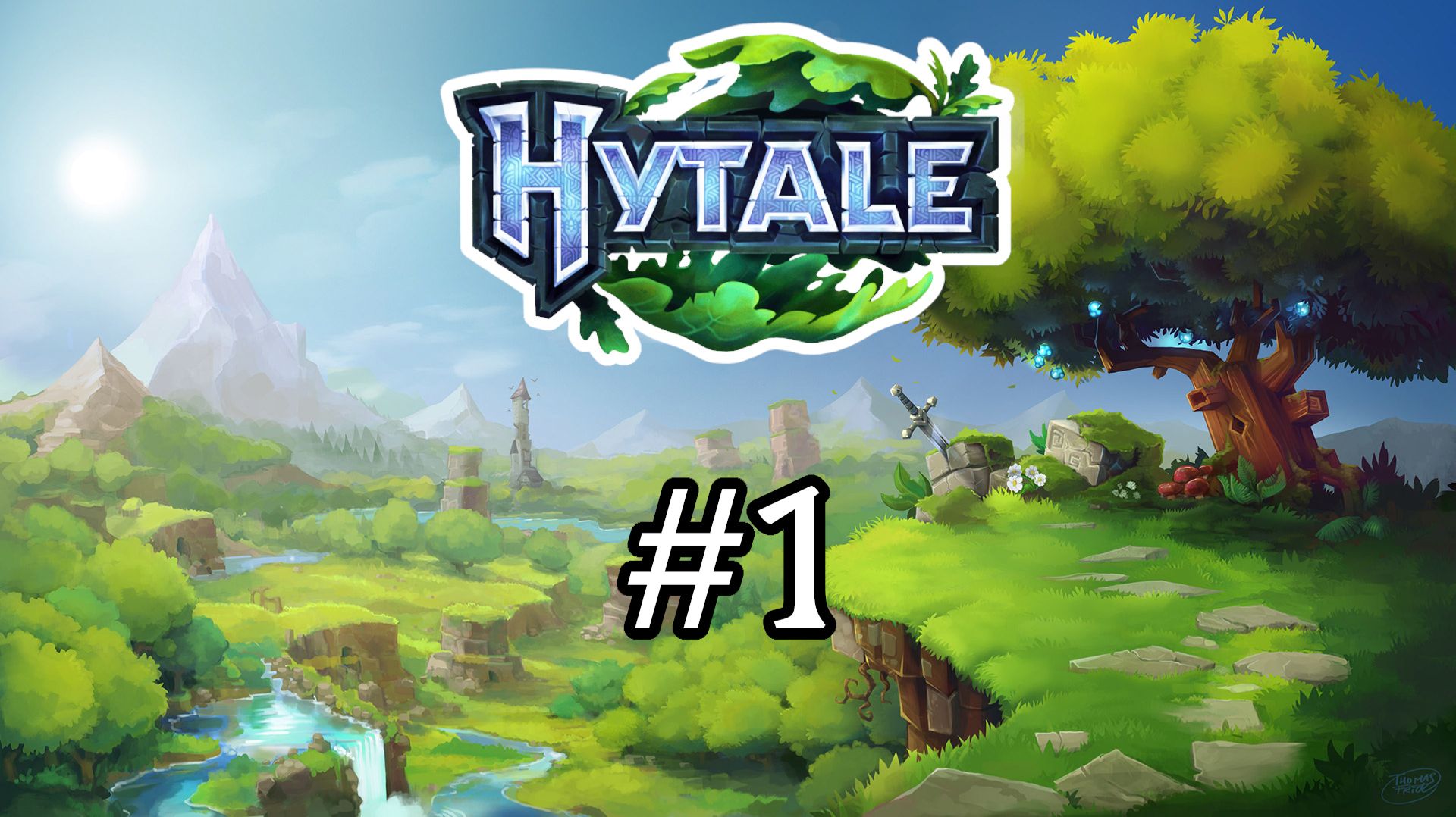 Hytale №1 / Первый взгляд и первые дни Робинзона в новом мире / Прохождение игры