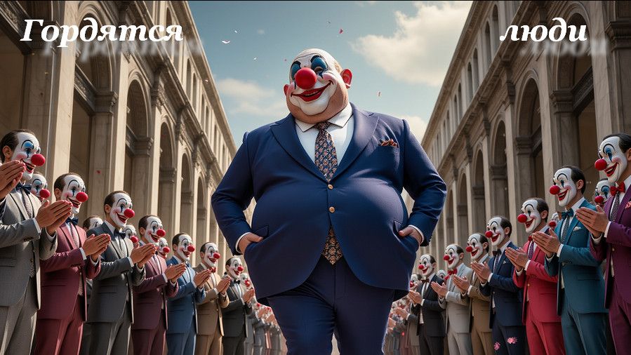 Гордятся люди/People are proud