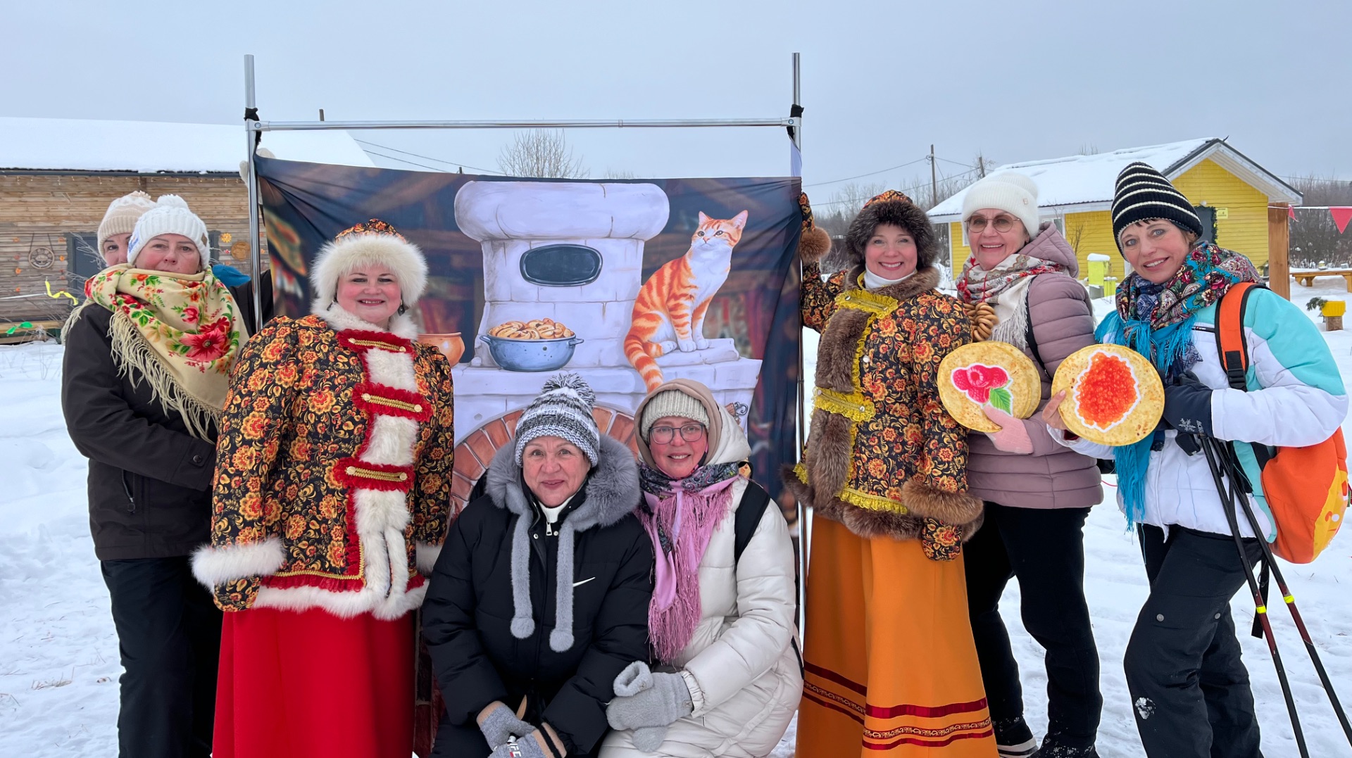 Карелия. Киндасово. Широкая масленица