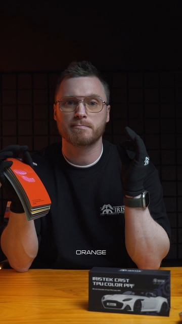 Обзор на пленку PPF Colors Glossy Lava Orange Light