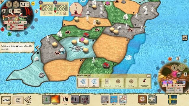 Остров Духов Пантера и Змей против Швеции 6