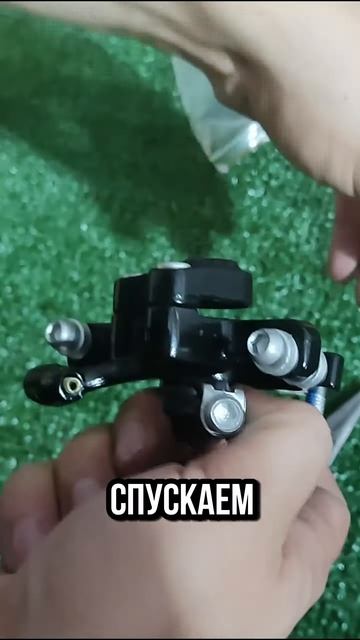 Установка круглых колодок на магнитах