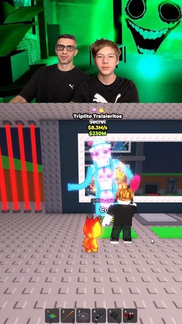 Triplito tralaleritos 😱Укради Брайнрот Роблокс