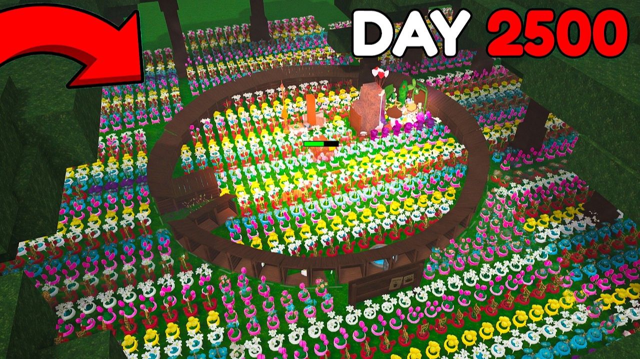 Я СОБРАЛ 10 000 ЦВЕТОВ и СЛОМАЛ ИГРУ в 99 НОЧЕЙ В ЛЕСУ ОБНОВЛЕНИЕ ДЕНЬ СВЯТОГО ВАЛЕНТИНА