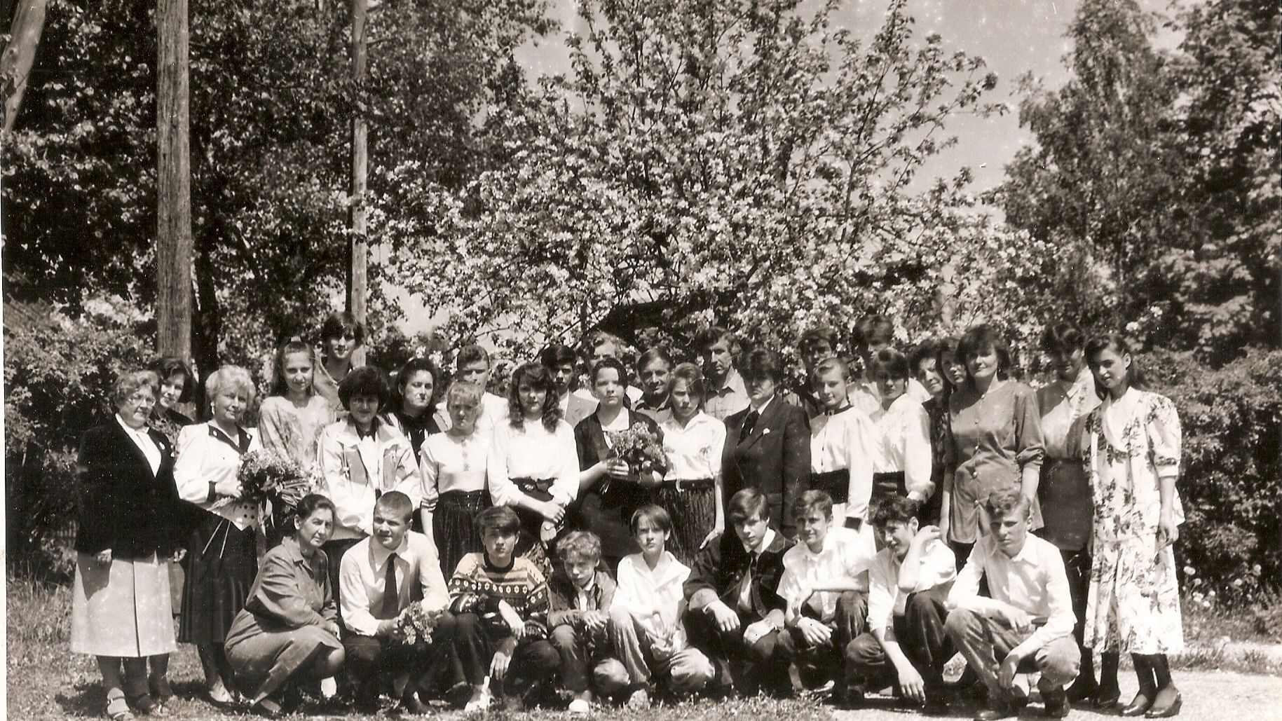 Шаталовская школа-интернат. Выпускной 1994.