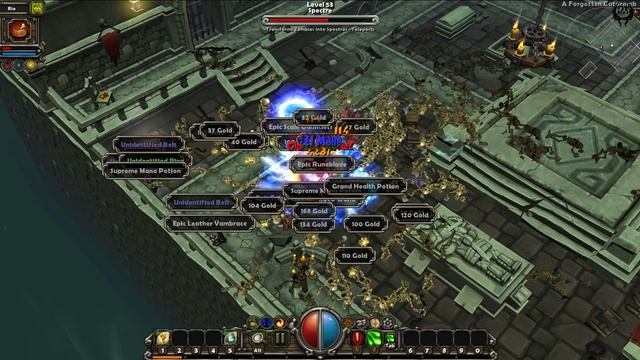 Torchlight Прохождение №43 A Forgotten Catacomb