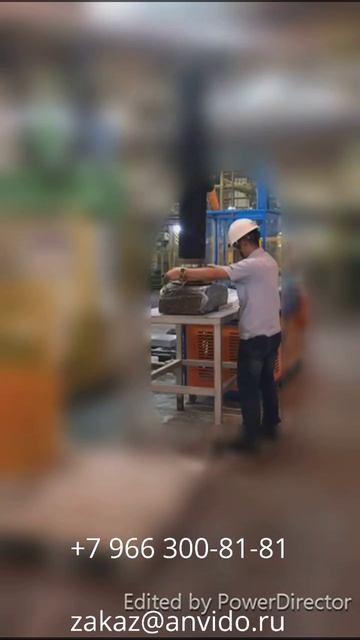 Шланговый захват для брикетов с консольным краном Anvido