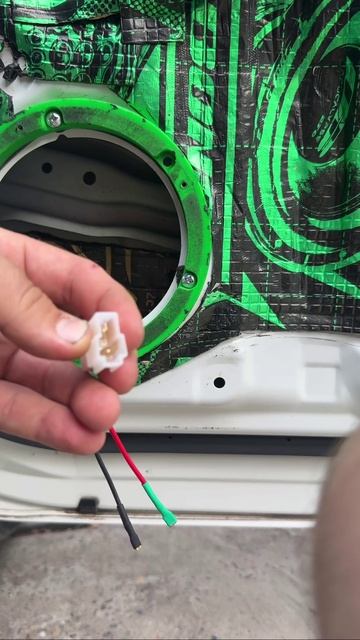 Инструкция как установить акустическую колодку динамика Toyota Roomy, Toyota Tank, Daihatsu Thor