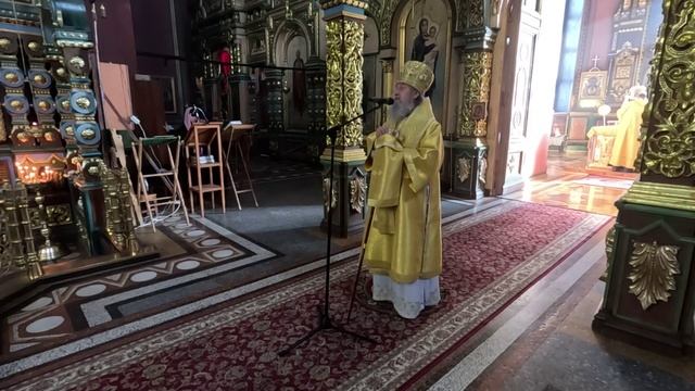 Проповедь епископа Максима в неделю сыропустную