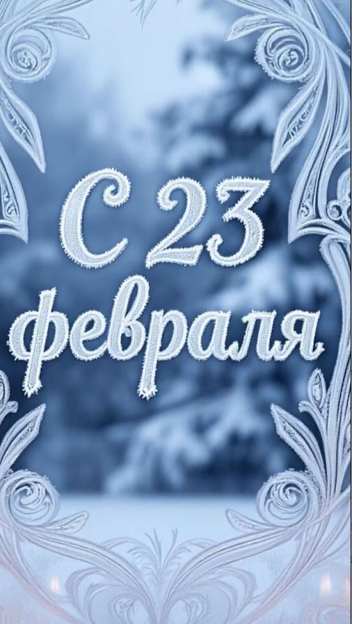 С 23 февраля!