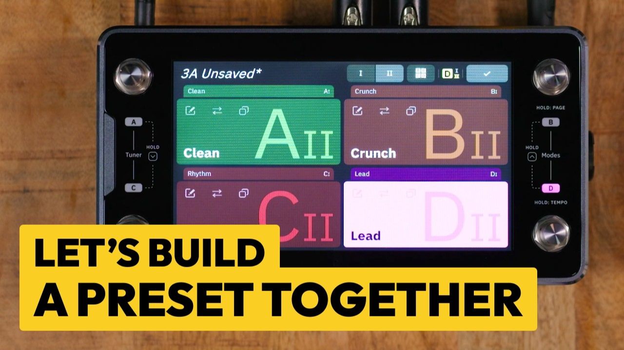 Neural DSP Quad Cortex Mini: Building Presets | Full CorOS v4.0 Walkthrough