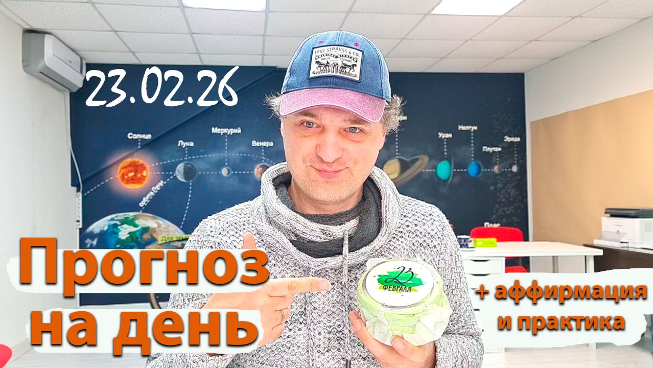 Прогноз на день 23.02.26