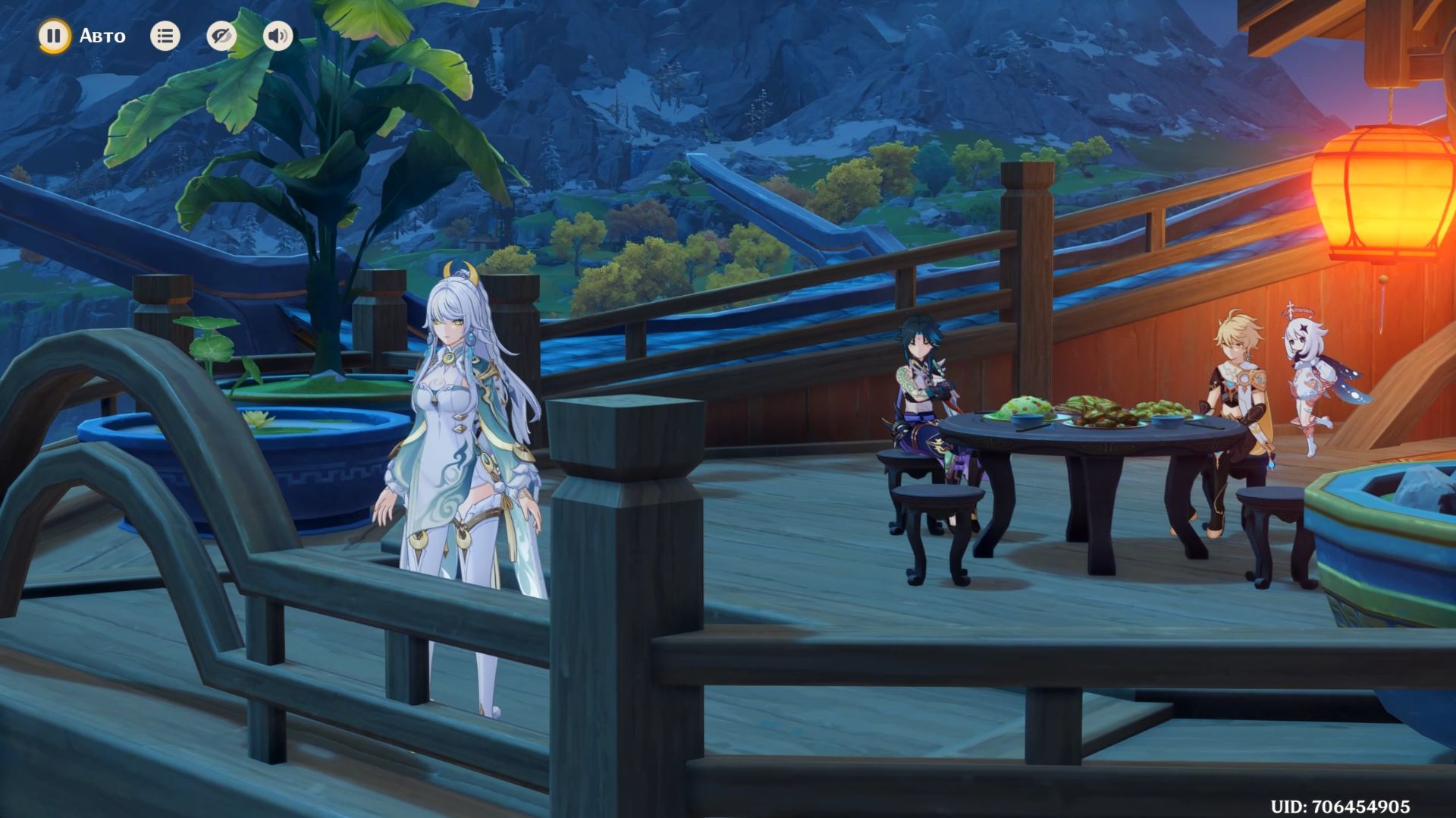 Genshin Impact #317 Ода серебряной луне, освещённая фонарями IV