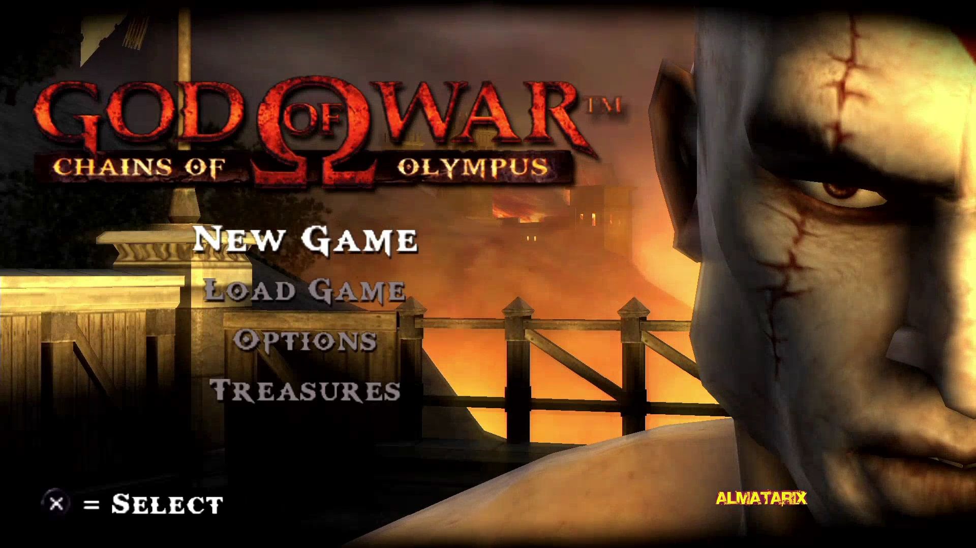 PSP God of War Chains of Olympus на слабом ПК Game OS Без Виндовс