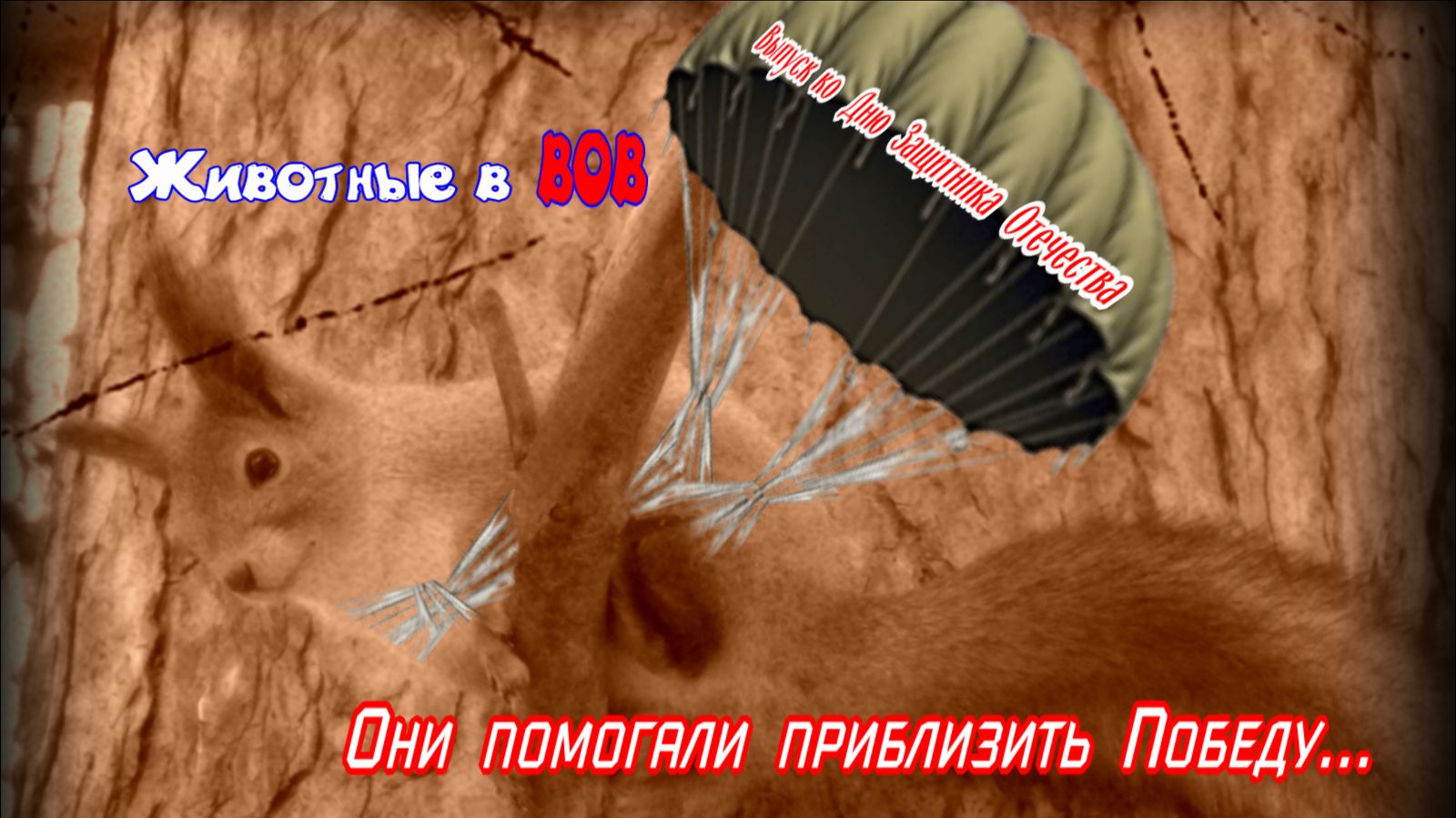 Как животные помогали людям во время ВОВ