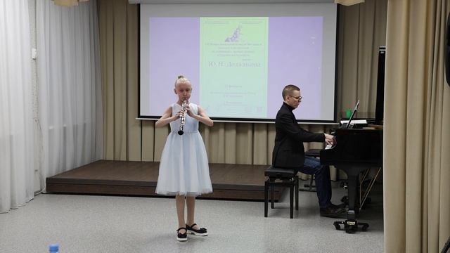 Ж.Б. Лойе. Соната До мажор, 1 и 2 ч