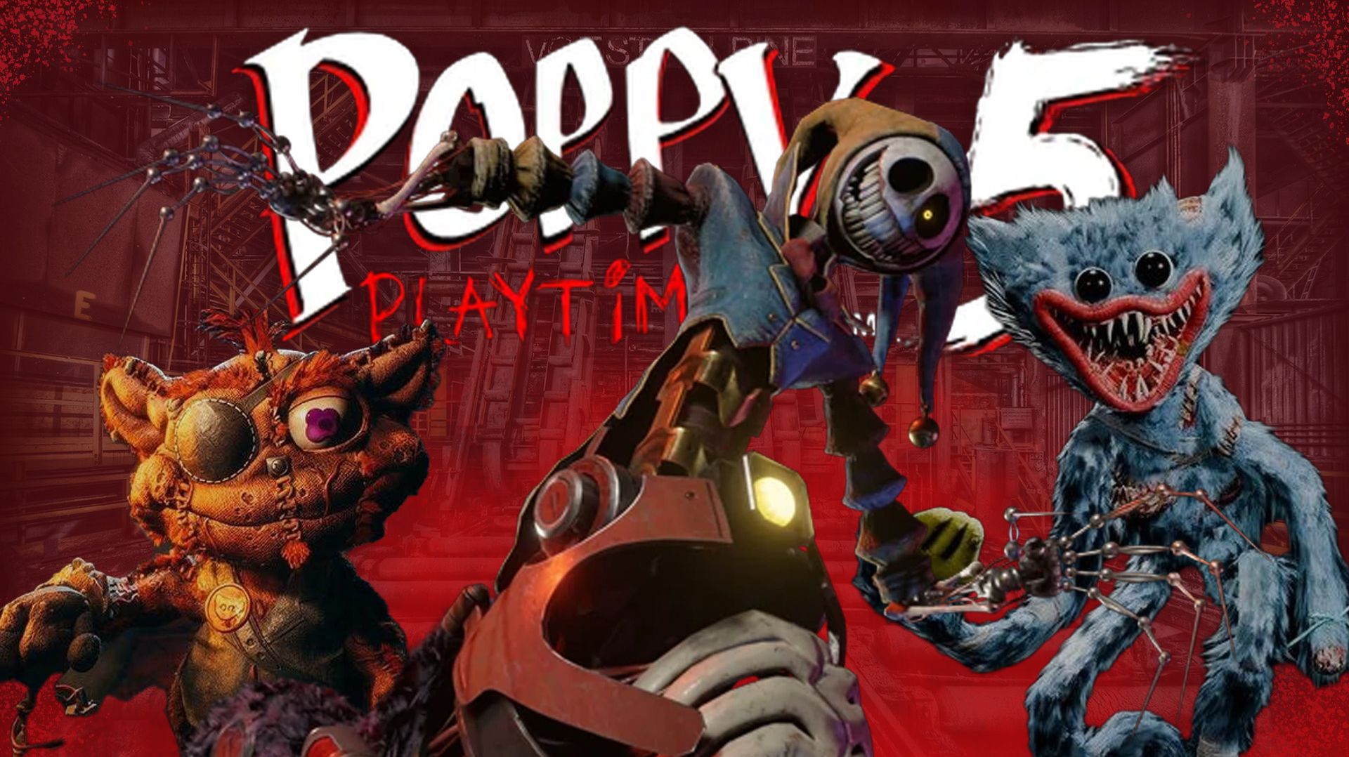 🧸ПОЛНОЕ ПРОХОЖДЕНИЕ POPPY PLAYTAME 5 ► Poppy Playtame: Chapter 5.