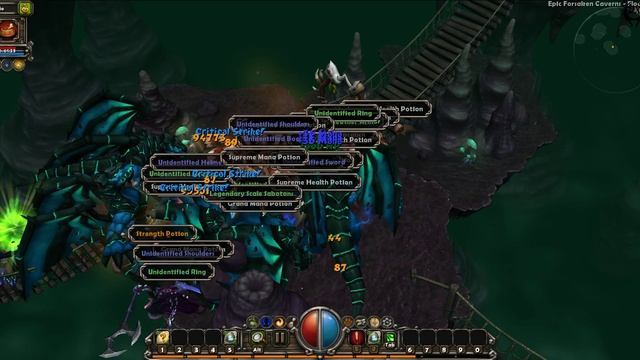Torchlight Прохождение №59 Epic Forsaken Caverns