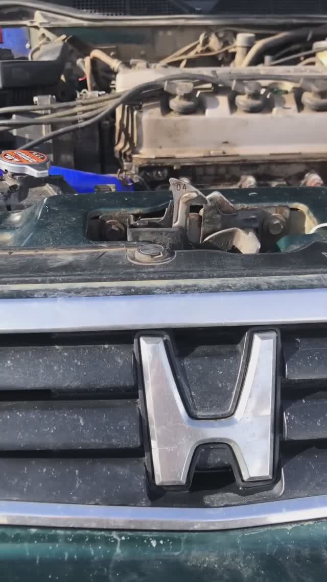 ПРОМЫВКА РАДИАТОРА С РАЗБОРКОЙ ХОНДА  СИВИК 6 HONDA  CIVIC 6