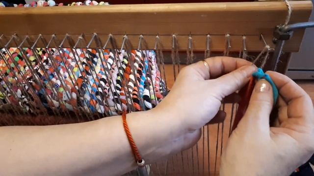 Коврик из лоскутов перезалив