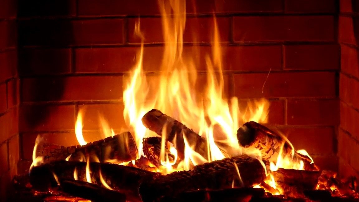 Fireplace 🔥 Звуки камина/огня 🔥 Медитация 🔥 Релакс для сна и расслабления Виртуальный камин