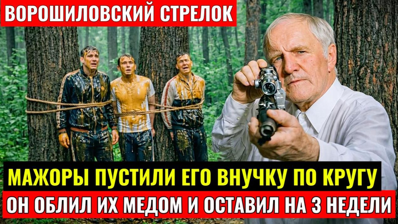 Ворошиловский Стрелок ПРИВЯЗАЛ ИХ к деревьям, облил мёдом и уехал - 3 недели спустя они стали...