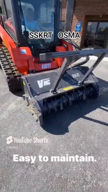 🔵 Мульчер лесной SSKRT150 @OSMAMULCHERS для мини-погрузчиков 3-5тн