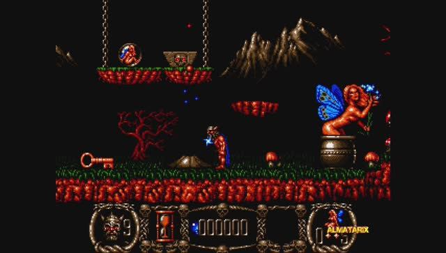 Commondore Amiga Stormlord 1988 Hewson  на слабом ПК Game OS Без Виндовс