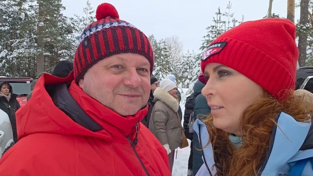 Наш джиперский обед где-то на февральском снегу ВЛАДИМИРСКОЙ ОБЛАСТИ