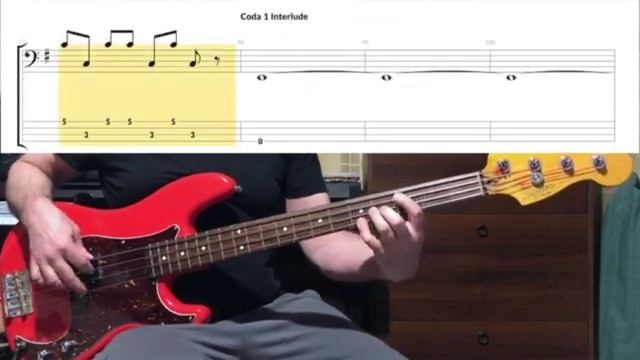 Iron Maiden-Wasted Years(guitar bass,tab)