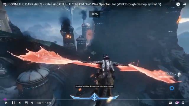 Летать на драконе в Doom Dark Ages это супер кайф!