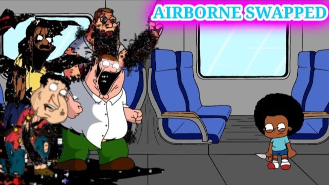 FNF DARKNESS TAKEOVER - "AIRBORNE REMIX" SWAPPED