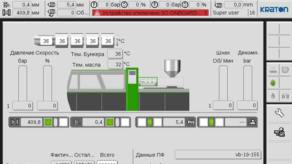 KRATON обзор контроллера KEBA 1070