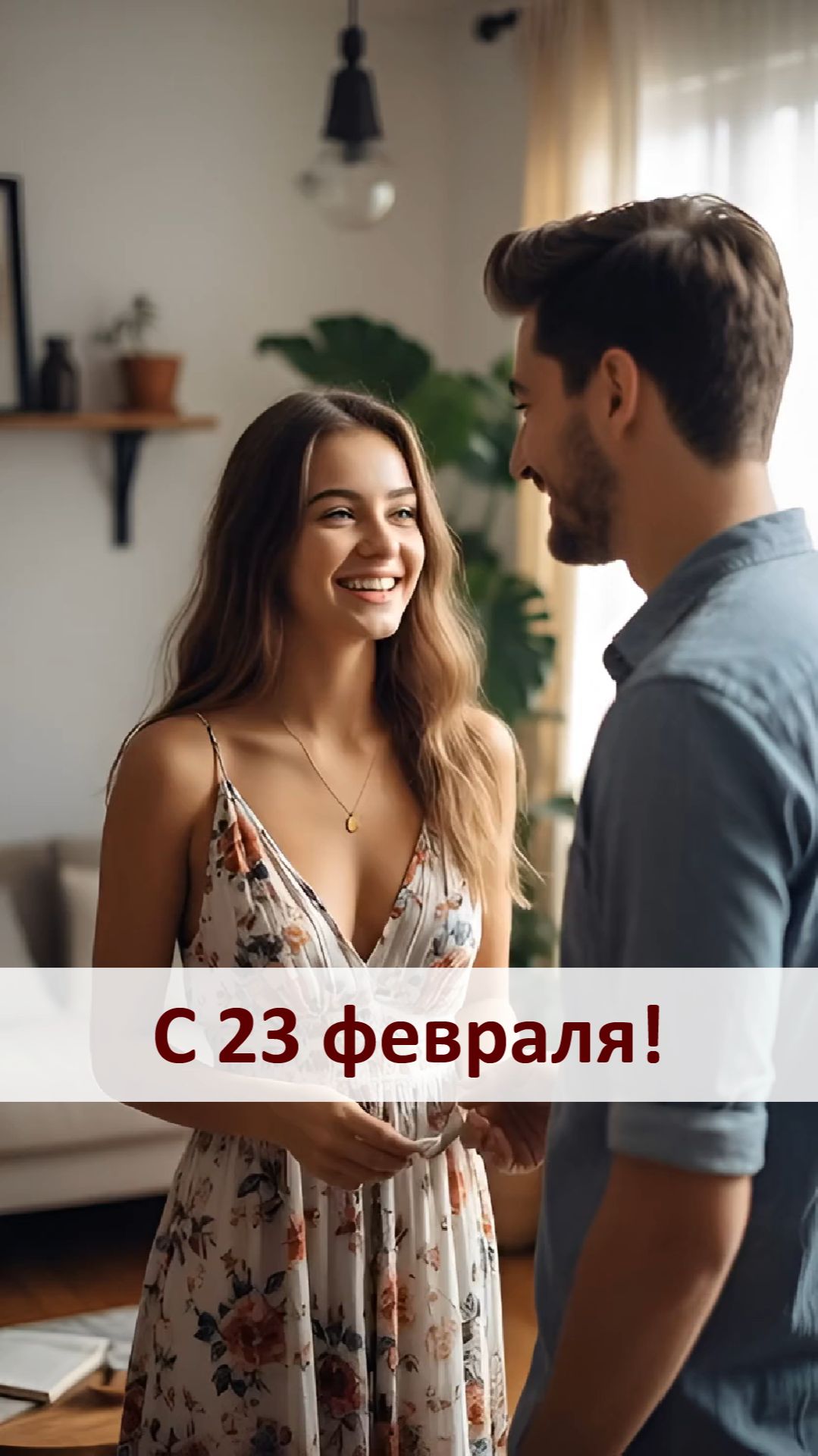 Поздравьте любимого с 23 февраля!