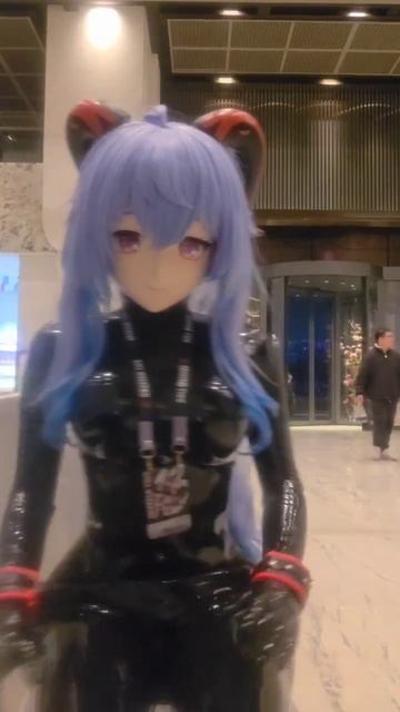 Latex Ganyu Kigurumi