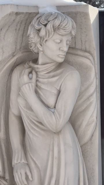 Как выглядит могила Людмилы Гурченко когда все кладбища завалены сугробами /Новодевичье 23.02.2026